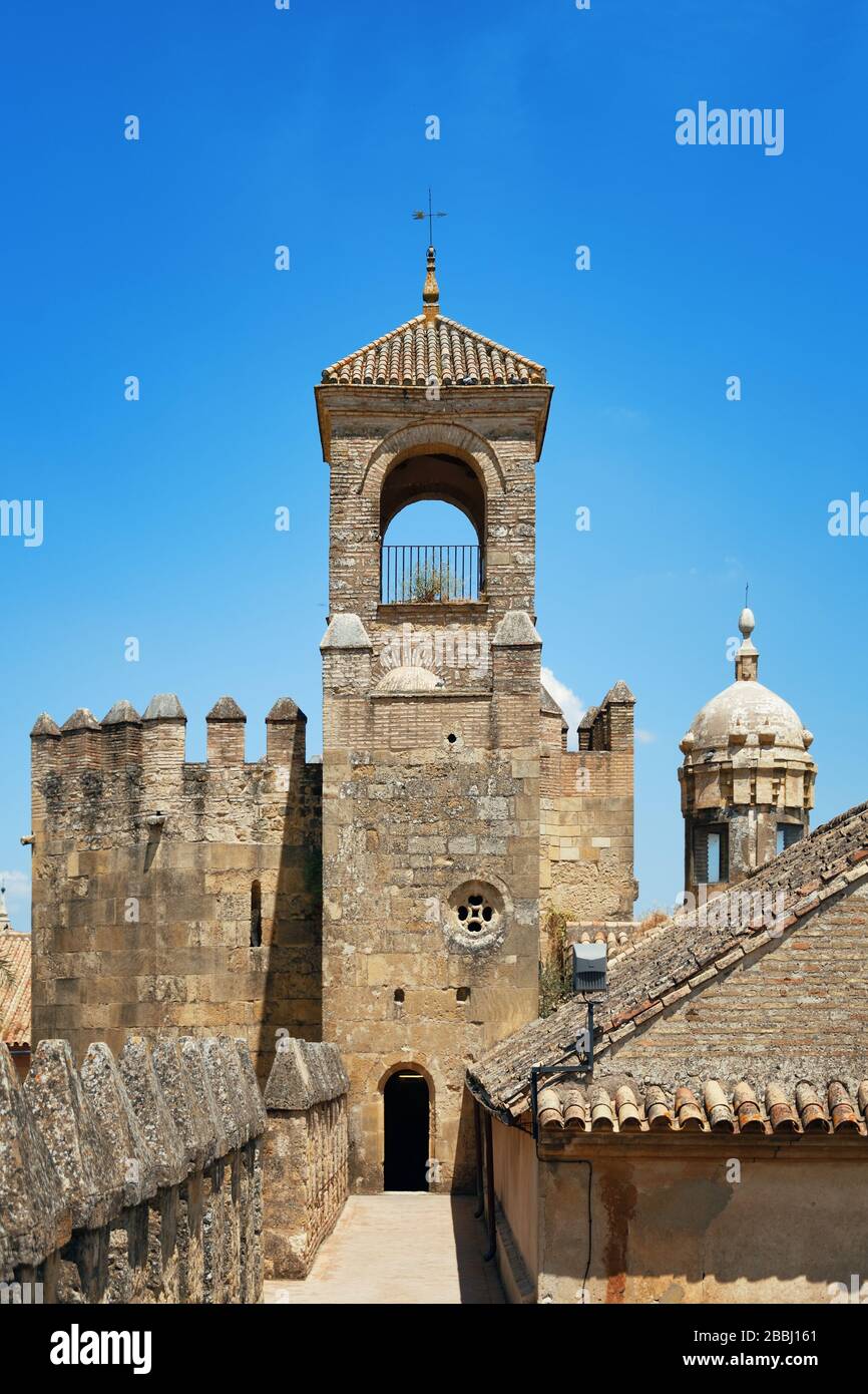 Alcazar of the Christian Monarchs historical buildings in Cordoba ...