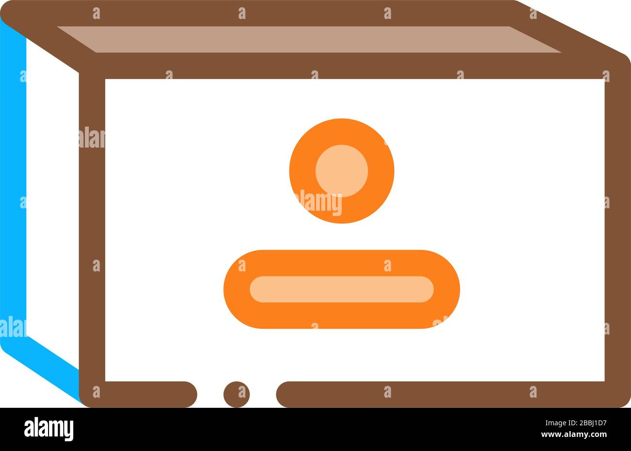 pack of butter icon vector outline illustration Stock Vector Image ...