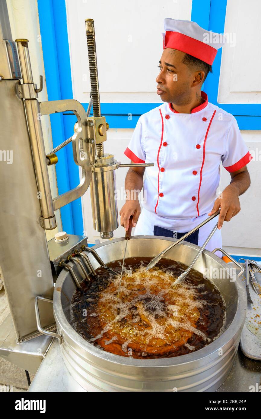 Churro stand hi-res stock photography and images - Alamy
