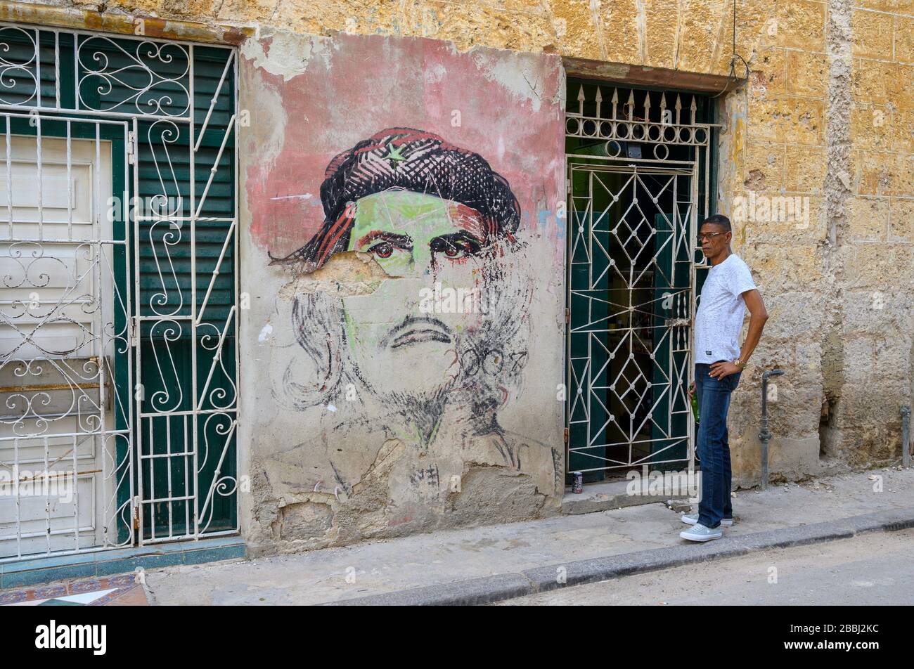 Che motif and man hi-res stock photography and images - Alamy