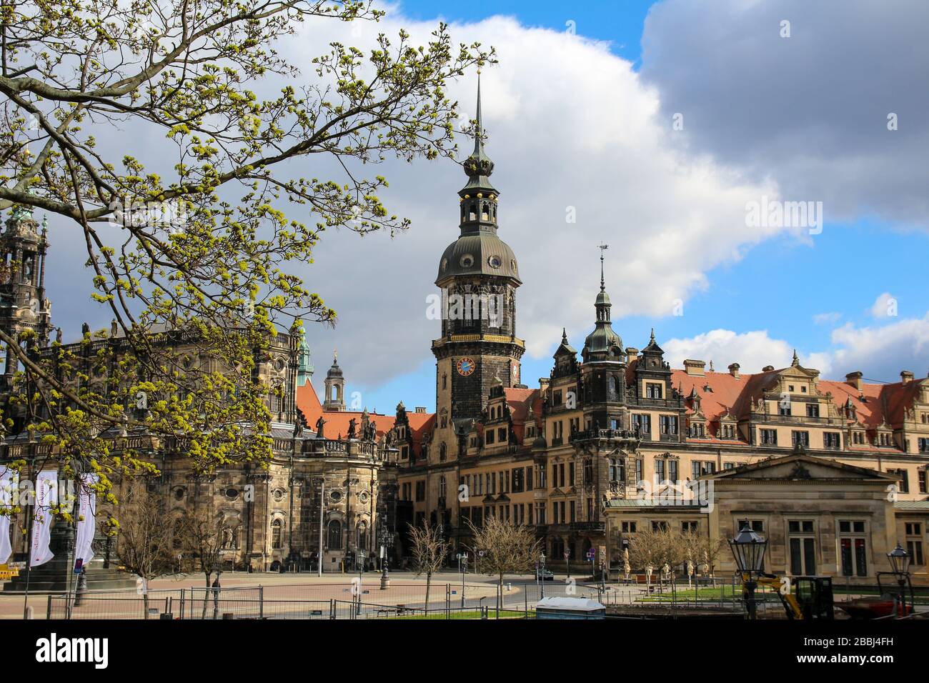 Baroque saxon architecture dresden hi-res stock photography and images ...