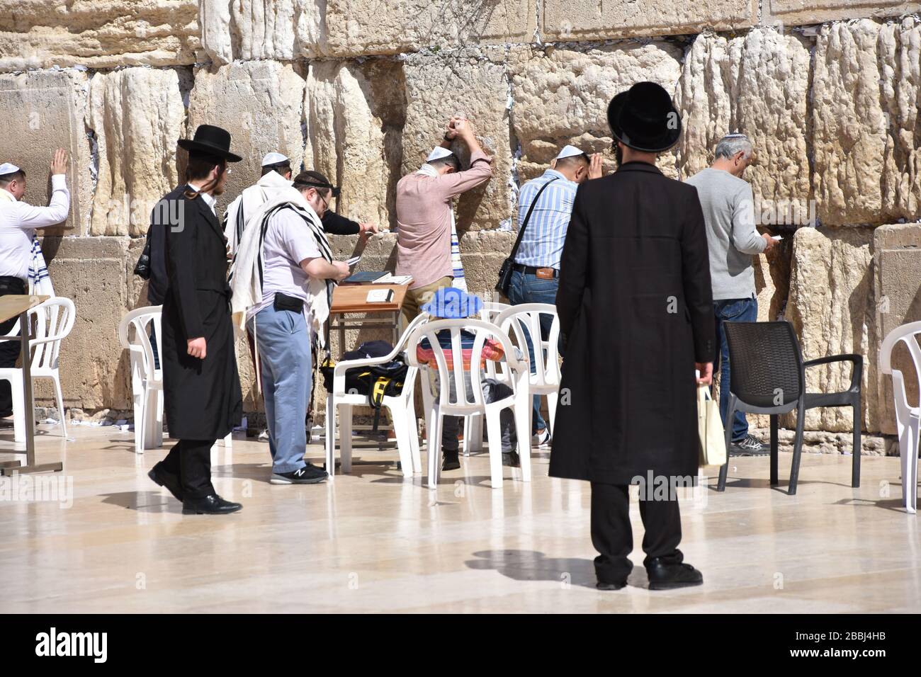wailing wall jerusalem Stock Photo - Alamy