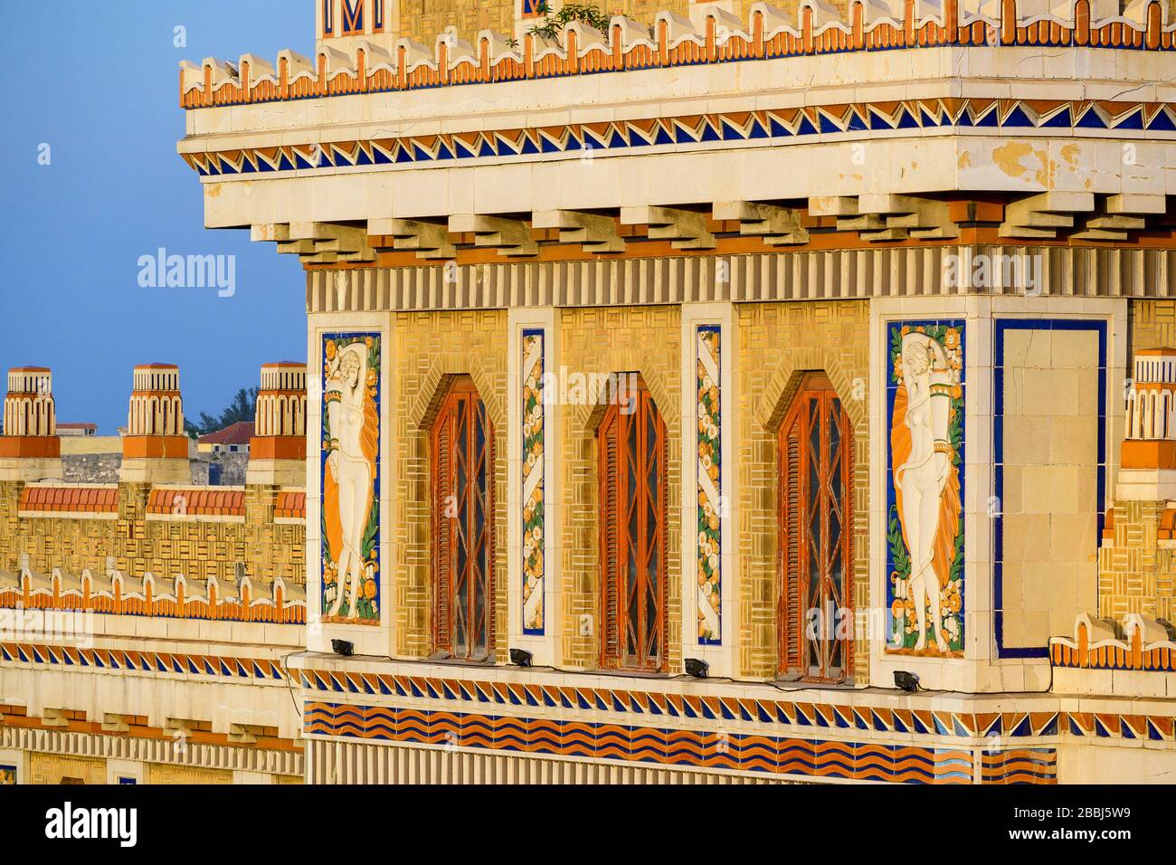 The famous art deco, Bacardi Building, Edificio Bacardi , Havana Vieja ...