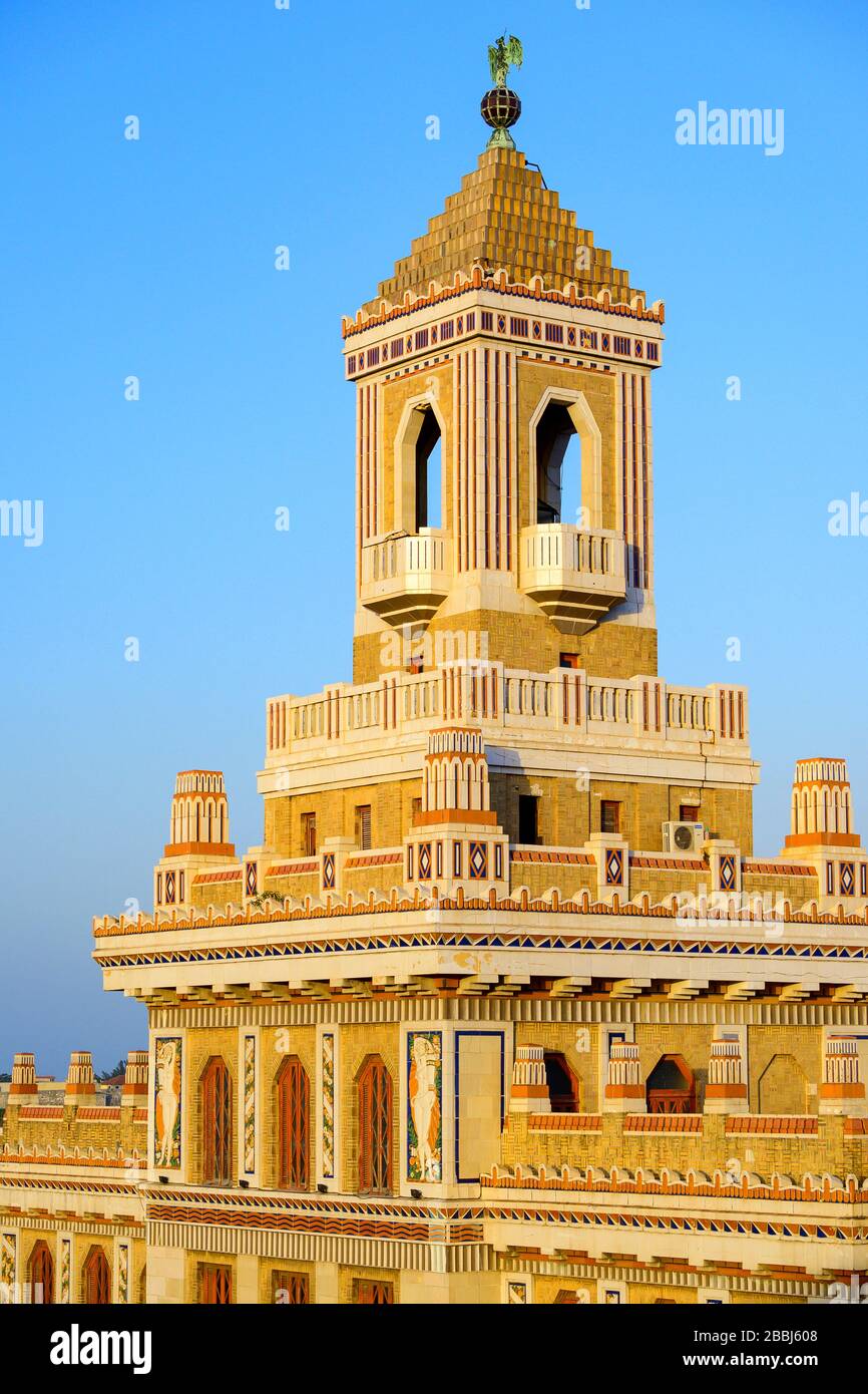 The famous art deco, Bacardi Building, Edificio Bacardi , Havana Vieja ...