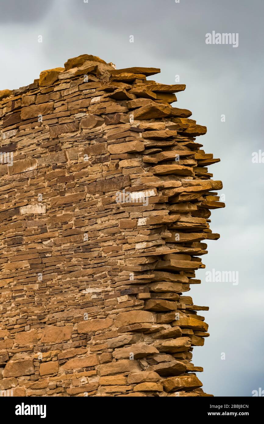 Pueblo mud stone wall hi-res stock photography and images - Alamy