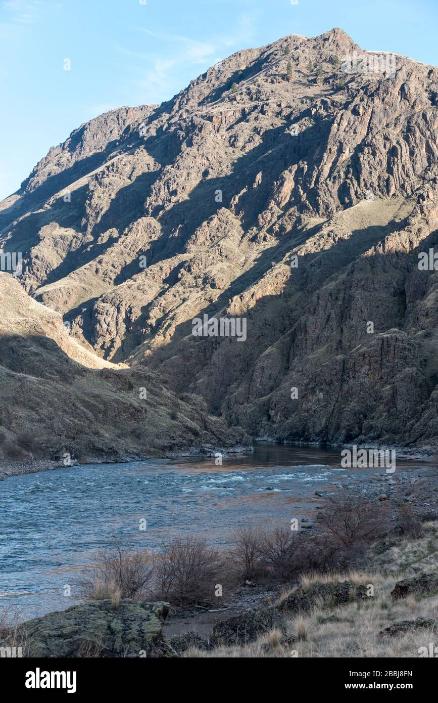 Hells canyon national recreation area in oregon hi-res stock ...