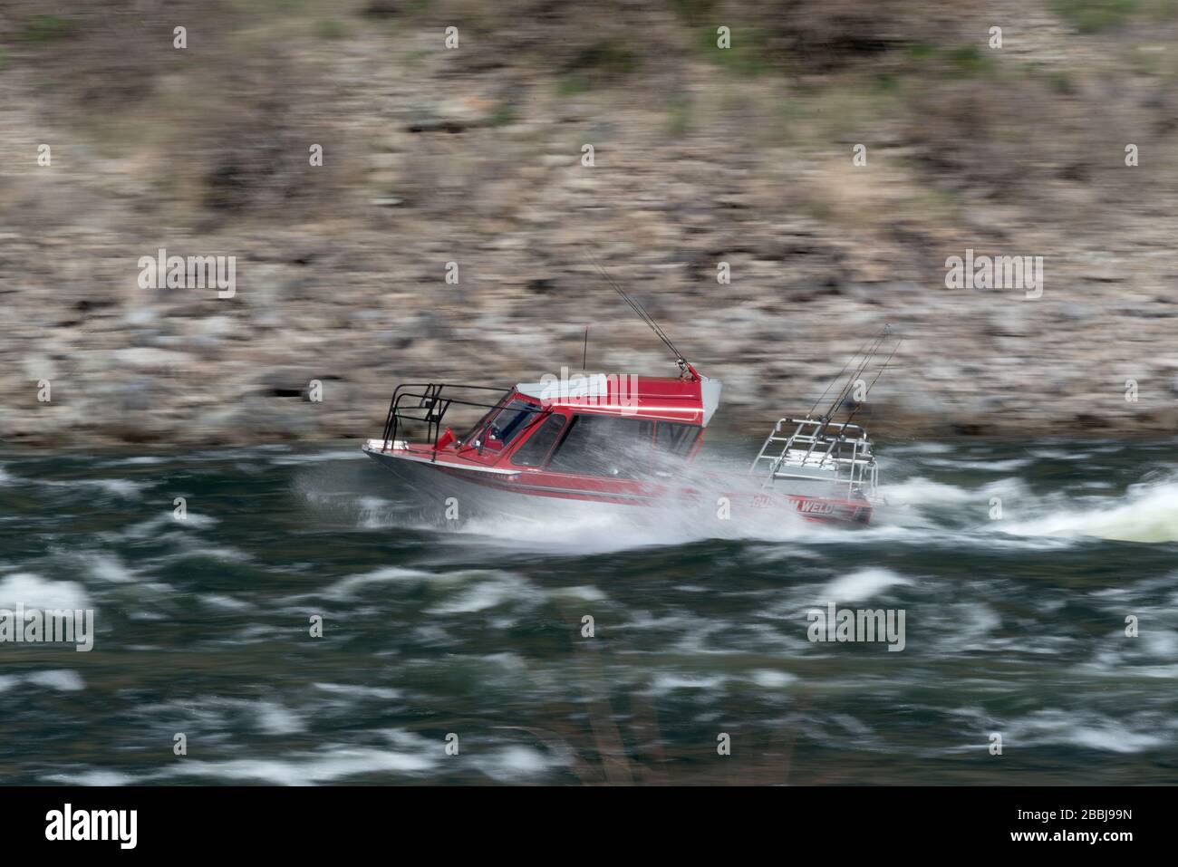 Jet boat fishing hi-res stock photography and images - Alamy
