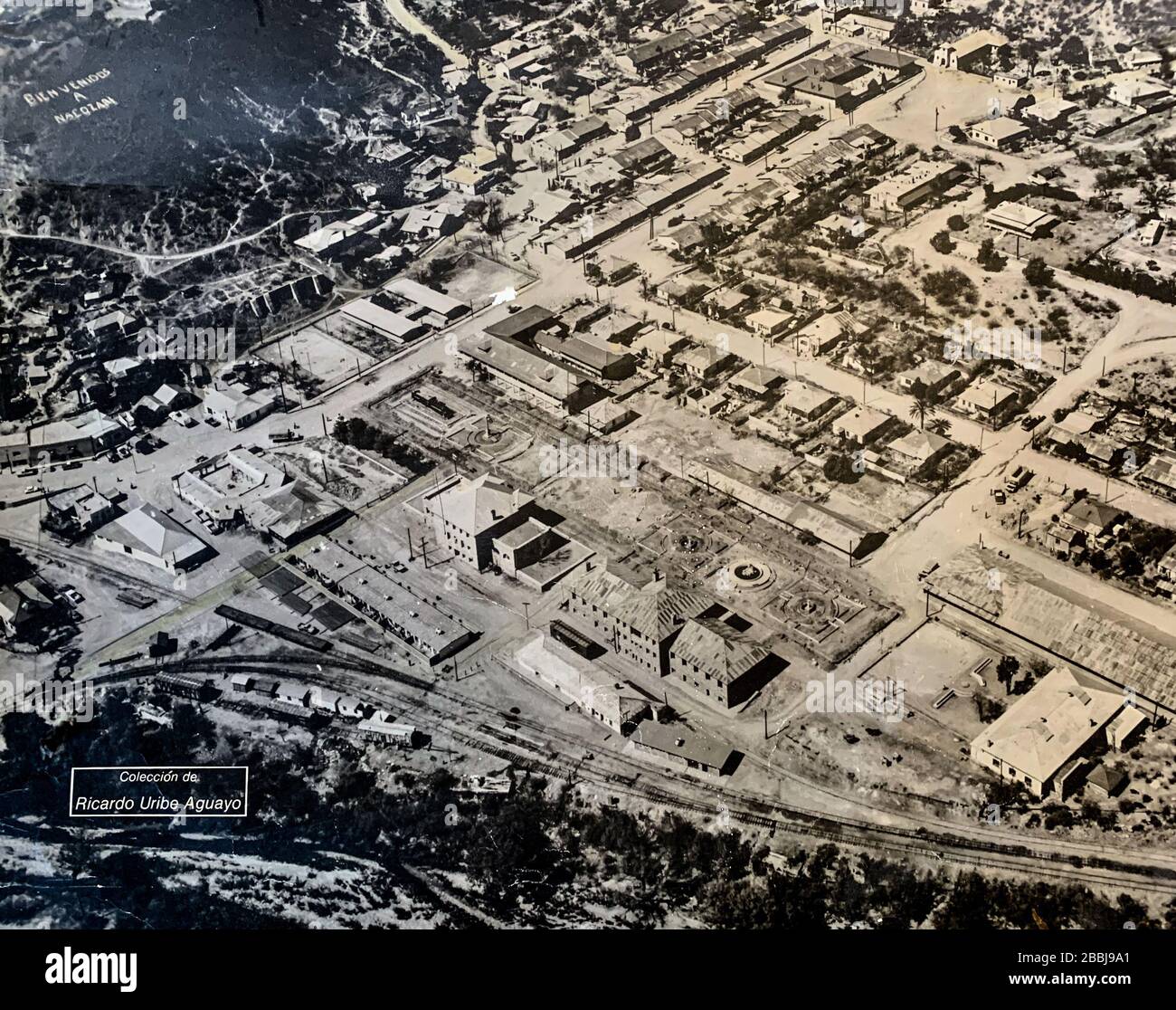 photographs printed on paper of Nacozari de Garcia, Sonora. old ...