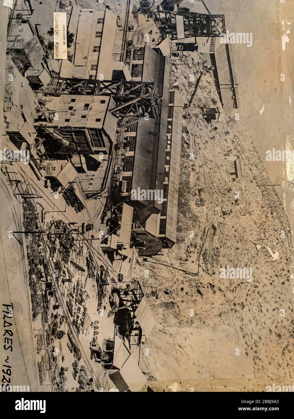 photographs printed on paper of Nacozari de Garcia, Sonora. old ...