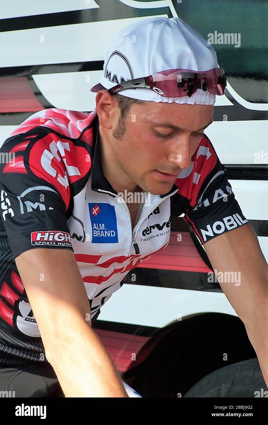 Ivan Basso of Team CSC during the Tour d'Italie 2006 Stage 1 cycling ...