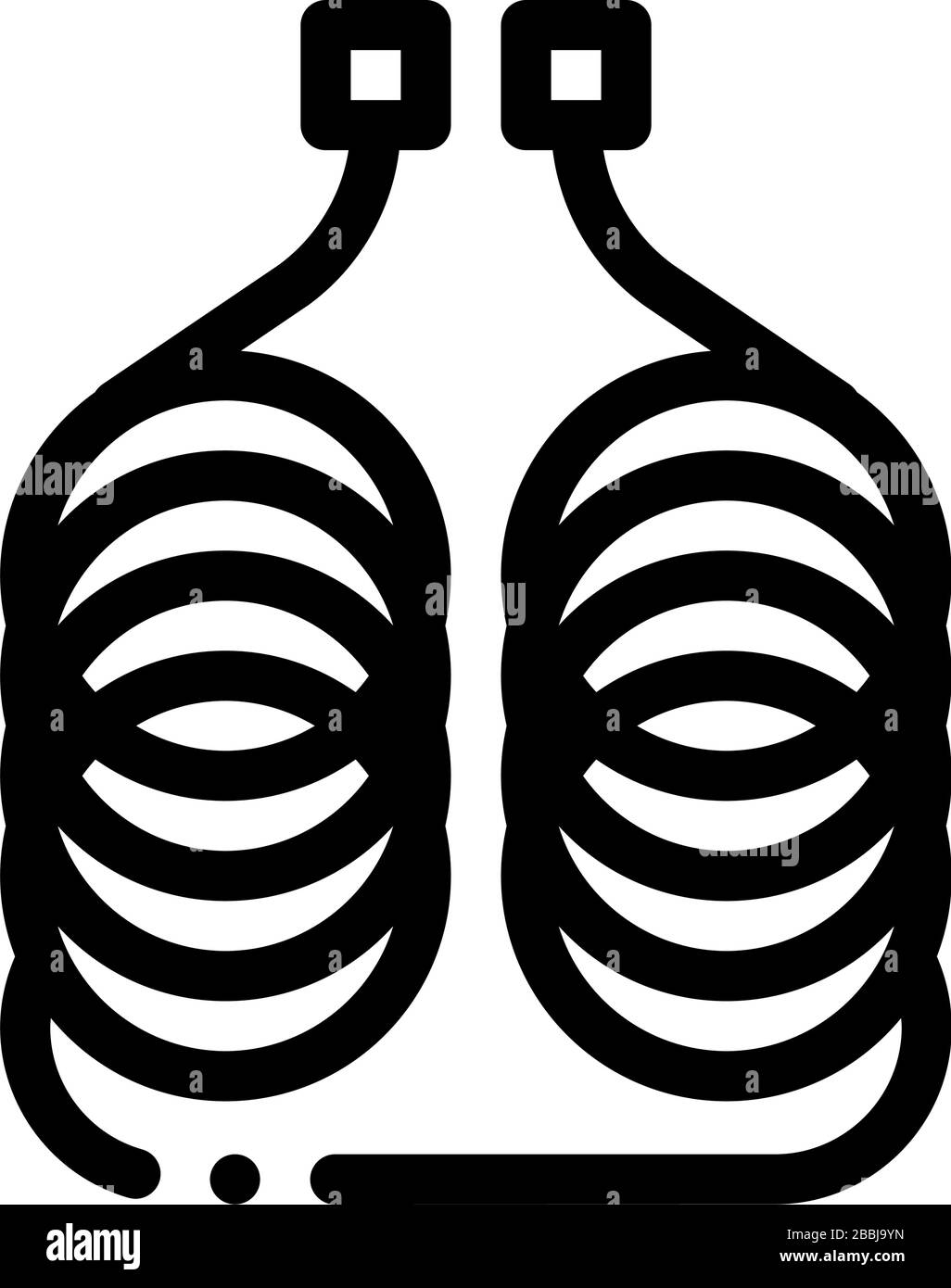 diagnostic device icon vector outline illustration Stock Vector Image ...