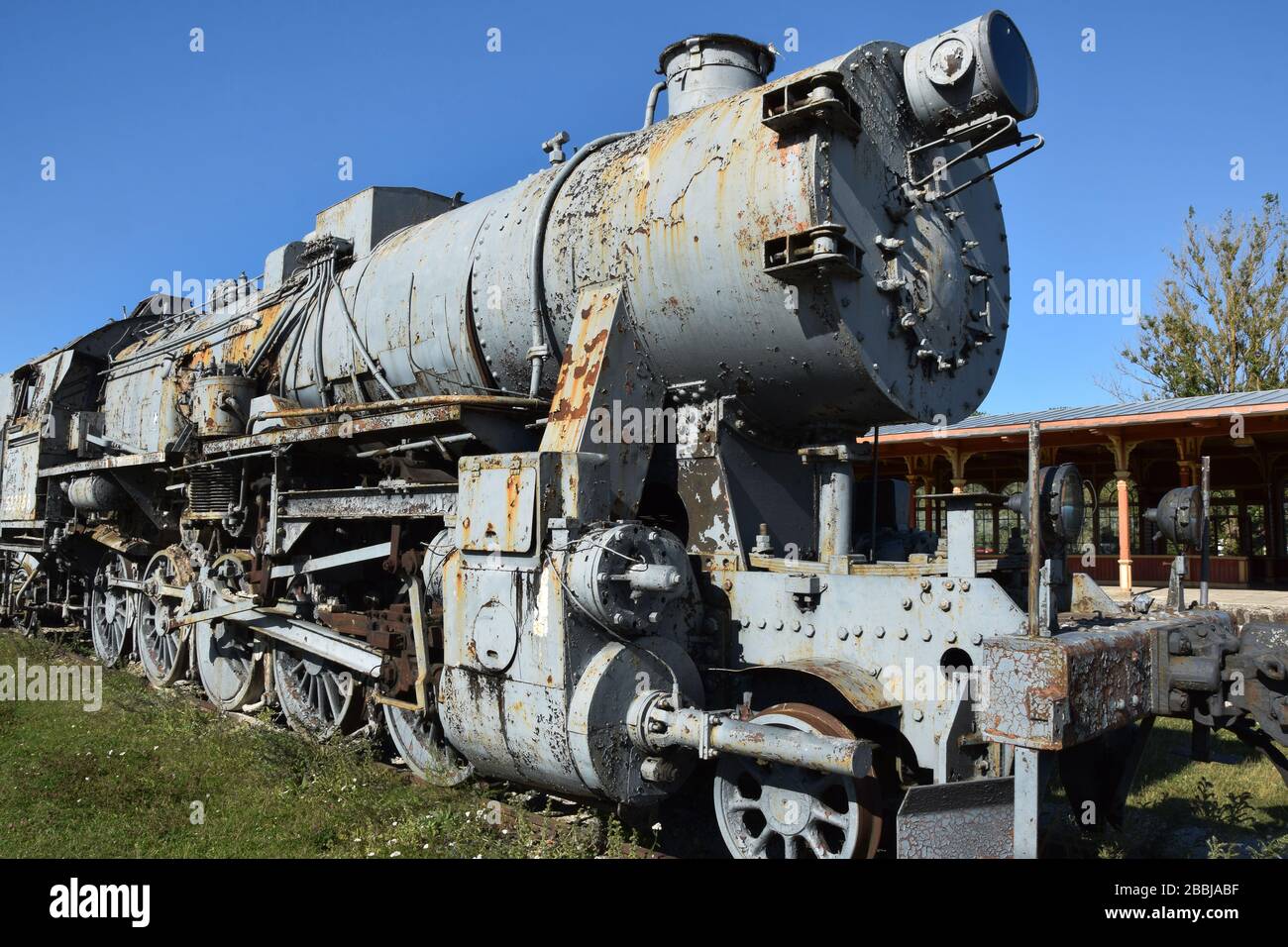 A class TE 5200 soviet locomotive (class DRB german locomotive) at the ...