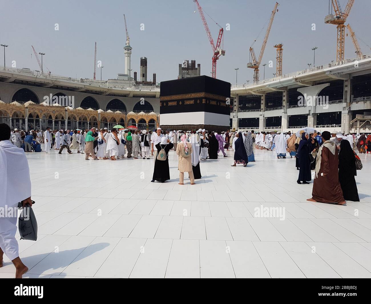 MECCA, SAUDI ARABIA, August 2019 - Muslim pilgrims from all over the ...