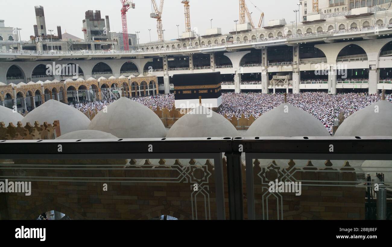 MECCA, SAUDI ARABIA, August 2019 - Muslim pilgrims from all over the ...