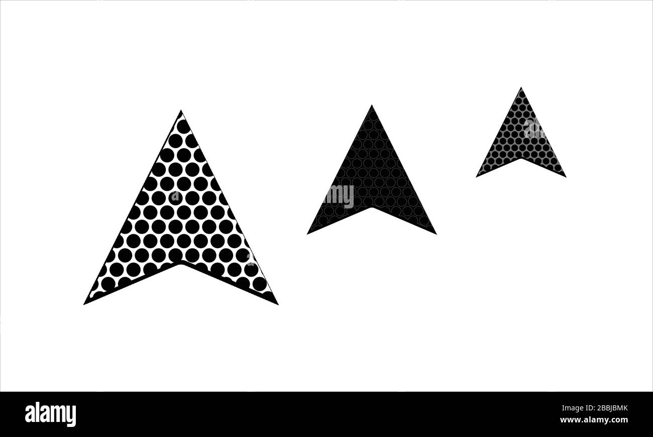 Arrow Vector illustration design with white background Stock Vector ...