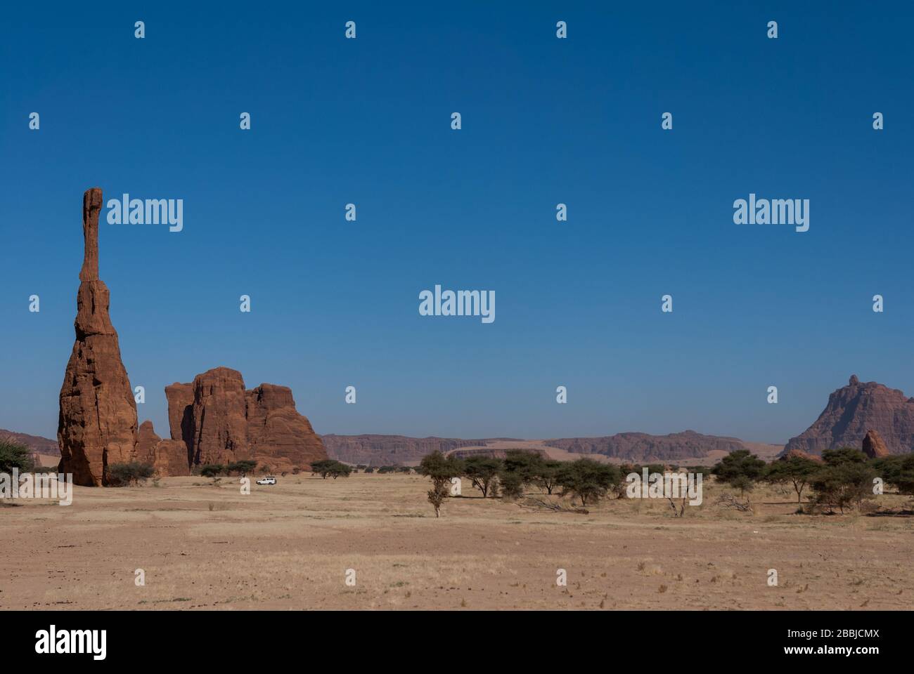 Natural rock formations, sandstone pilar, Chad, Africa Stock Photo - Alamy