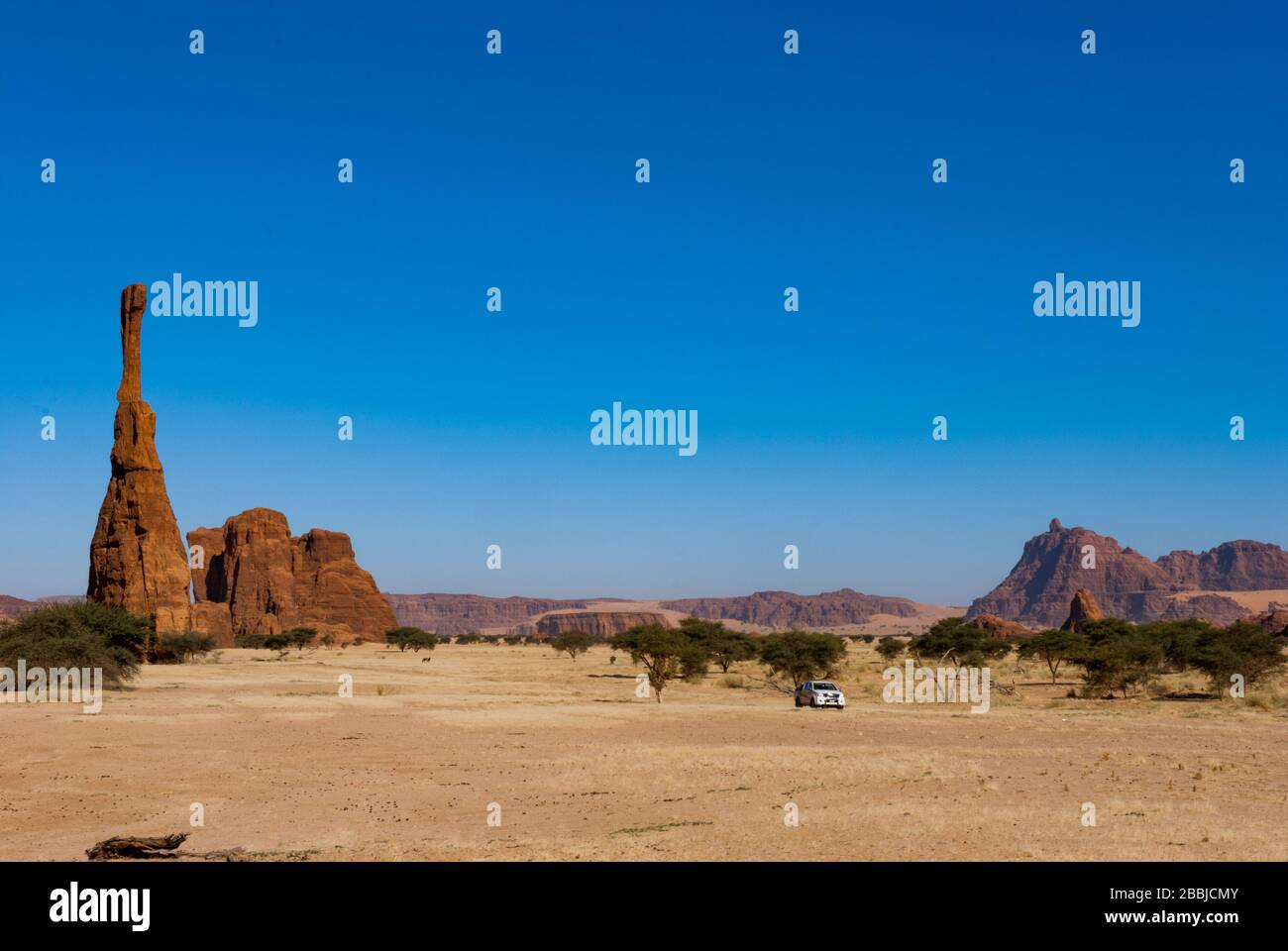 Natural rock formations, sandstone pilar Chad, Africa Stock Photo - Alamy