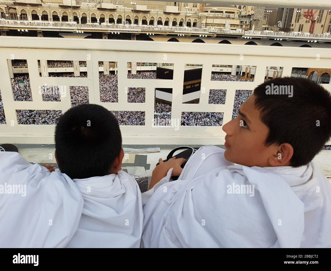 MECCA, SAUDI ARABIA, August 2019 - Muslim pilgrims from all over the ...