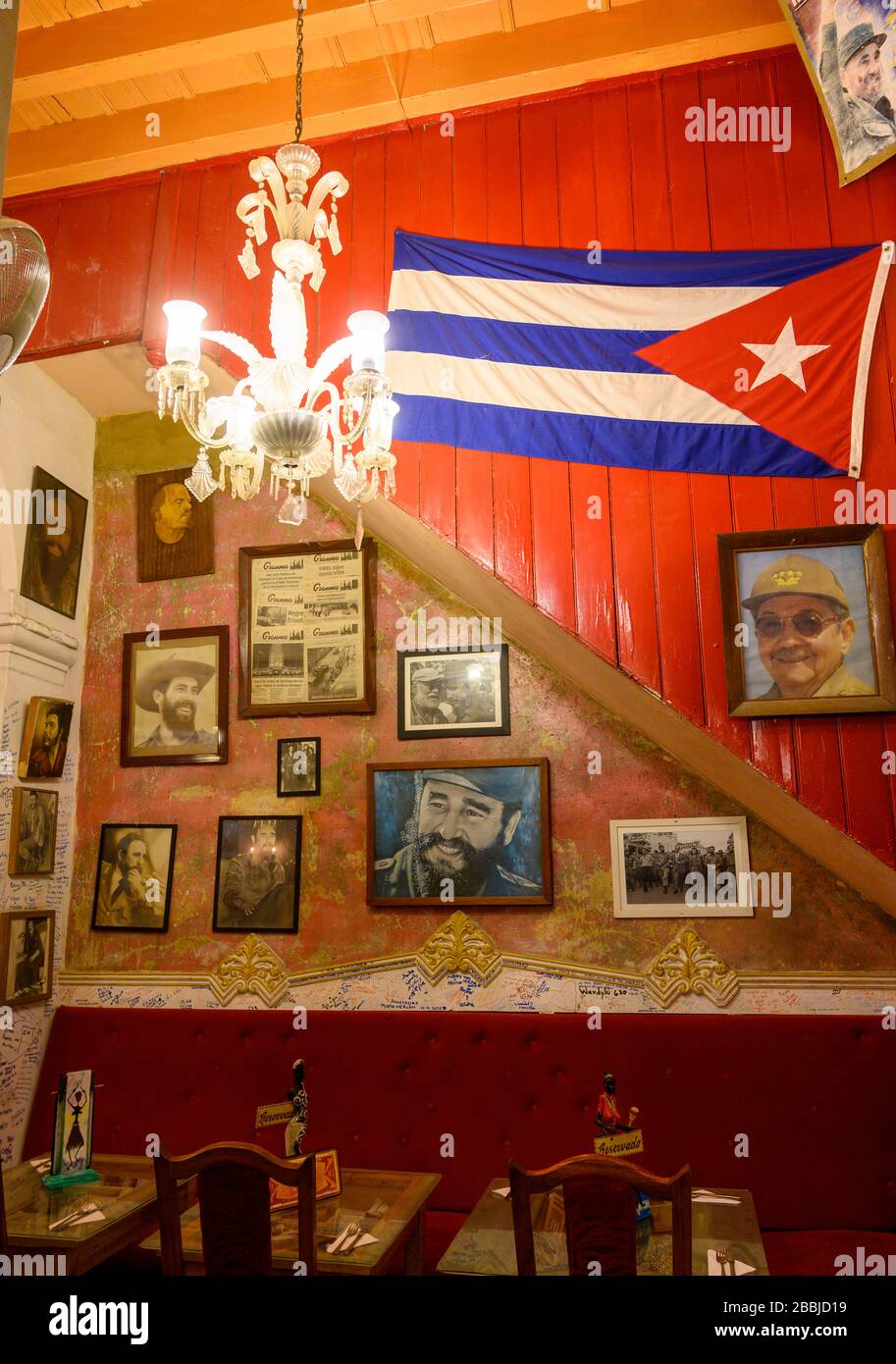 Restaurant Van-Van, Havana Vieja, Cuba Stock Photo - Alamy
