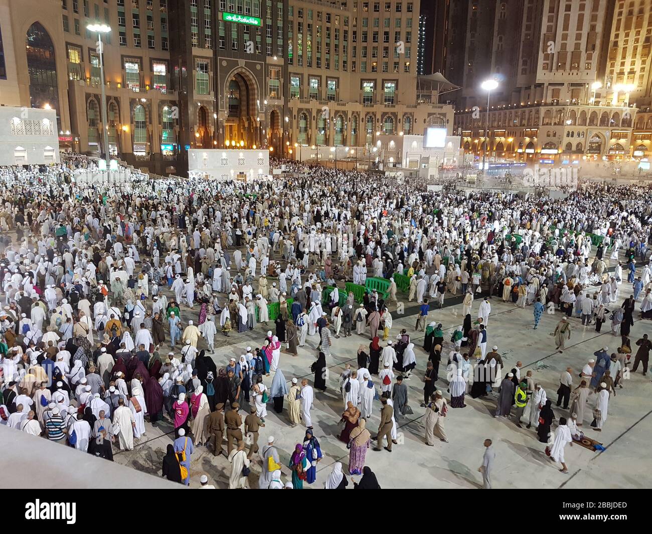 MECCA, SAUDI ARABIA, August 2019 - Muslim pilgrims from all over the ...