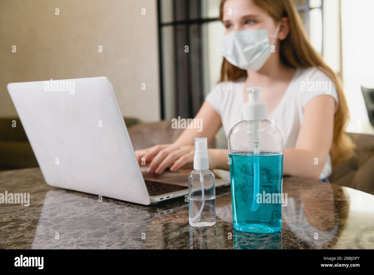 Sanitize workplace hi-res stock photography and images - Alamy