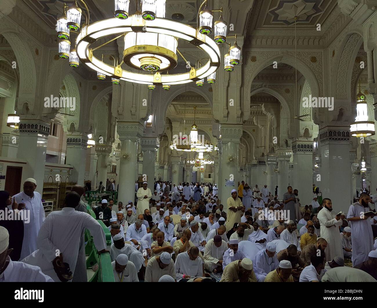 MECCA, SAUDI ARABIA, August 2019 - Muslim pilgrims from all over the ...