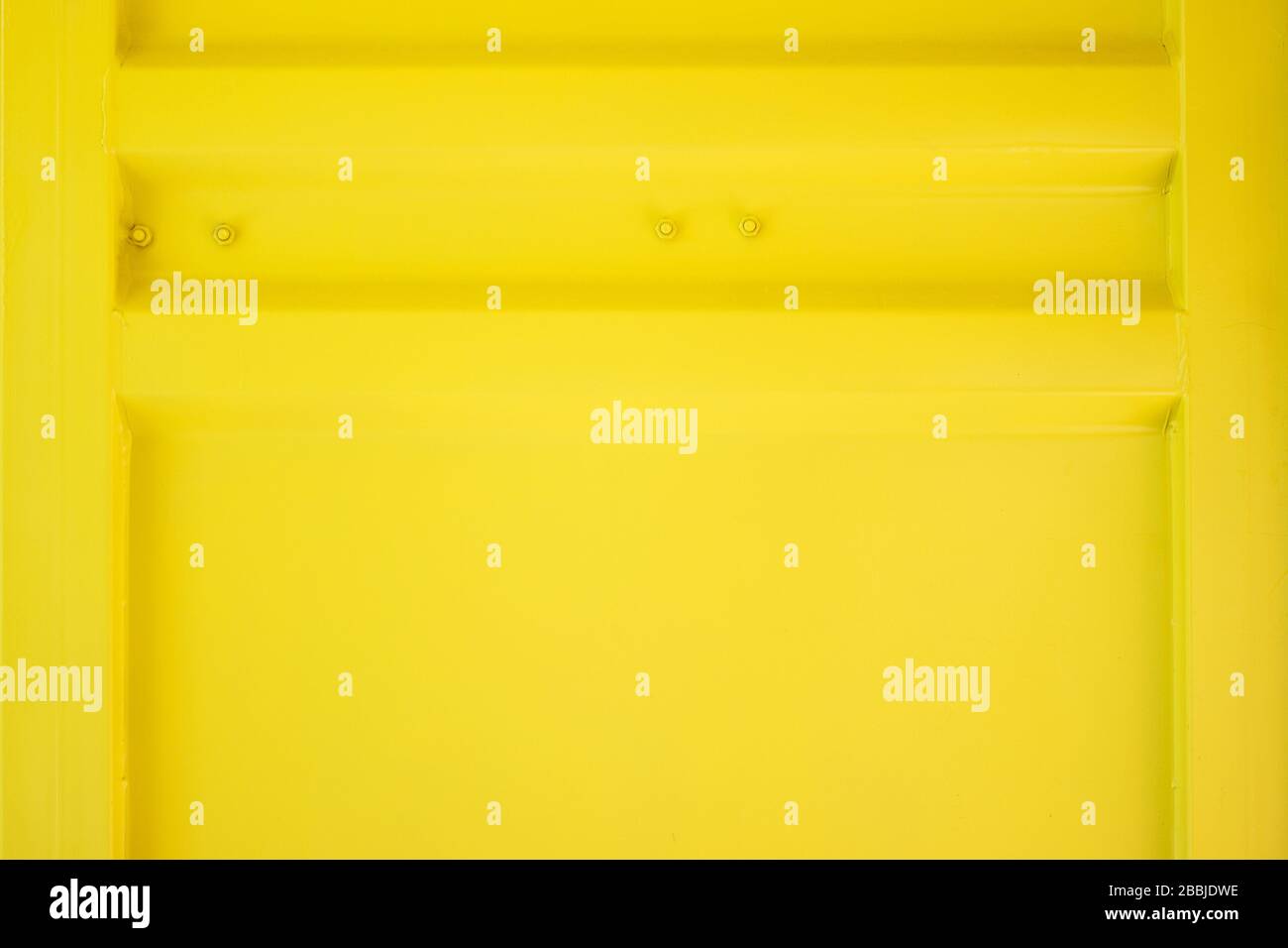 Yellow surface container warehouse lines for background. Metal grunge ...