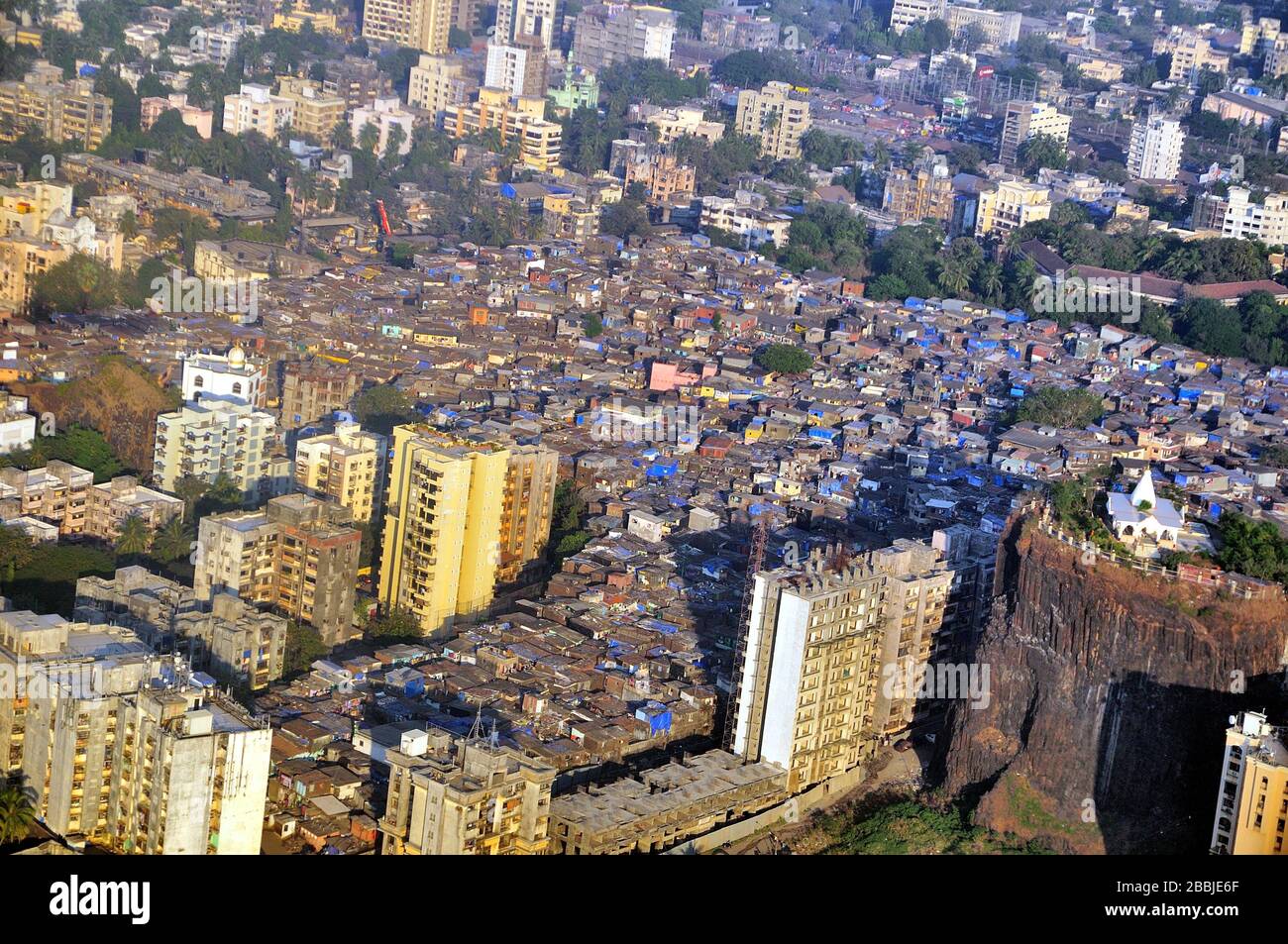 Mumbai Slums Aerial High Resolution Stock Photography and Images - Alamy