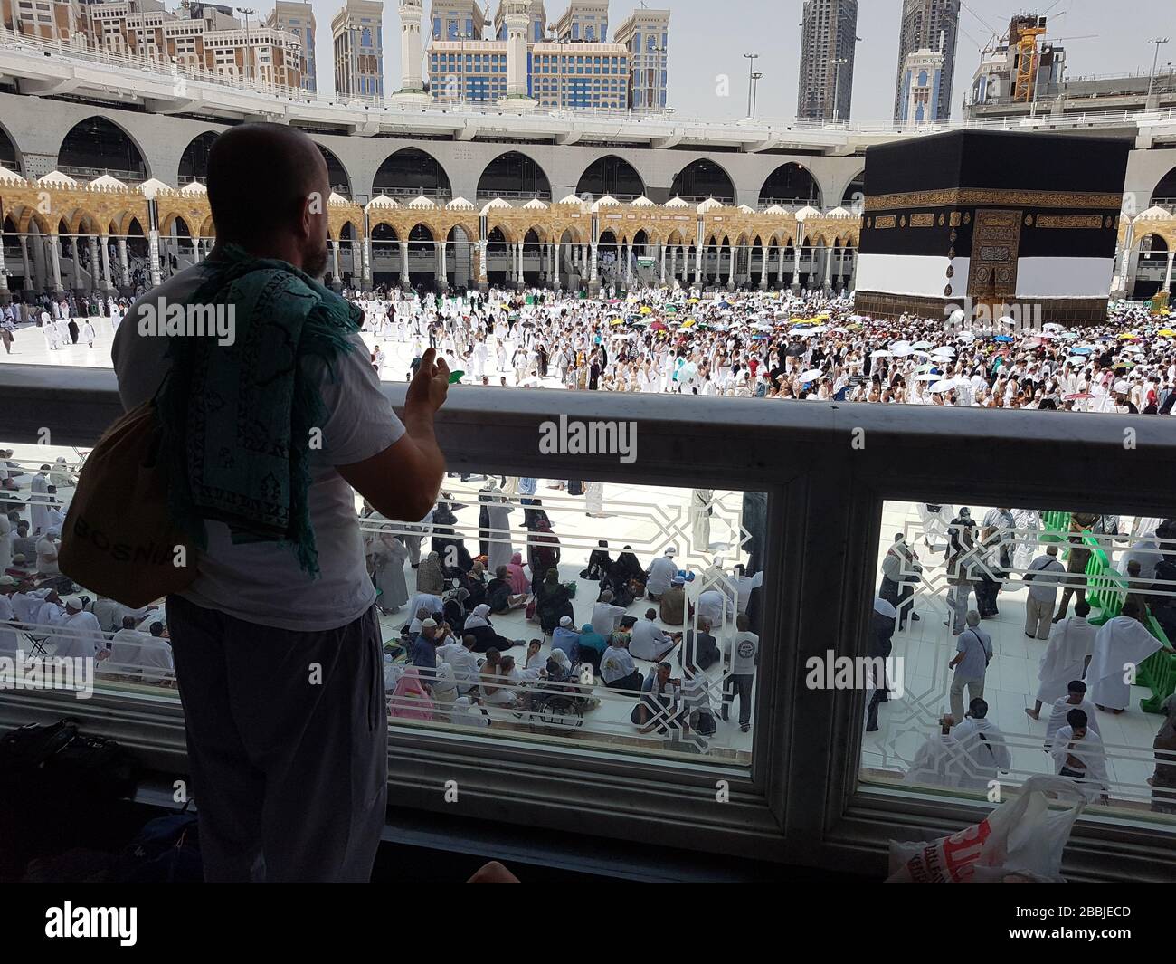 MECCA, SAUDI ARABIA, August 2019 - Muslim pilgrims from all over the ...