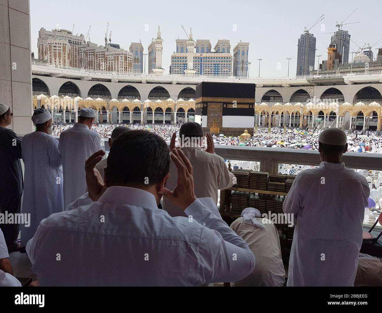 MECCA, SAUDI ARABIA, August 2019 - Muslim pilgrims from all over the ...