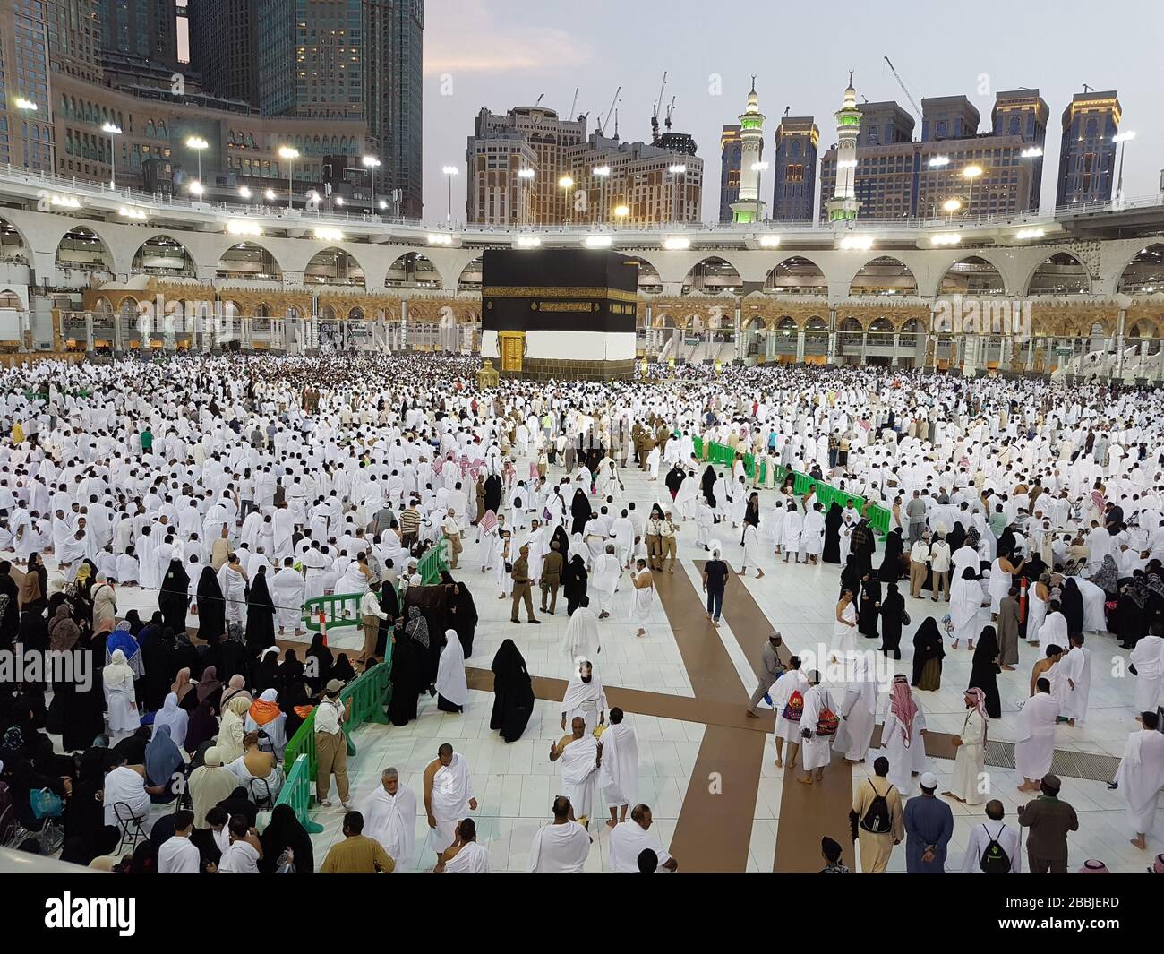 MECCA, SAUDI ARABIA, August 2019 - Muslim pilgrims from all over the ...