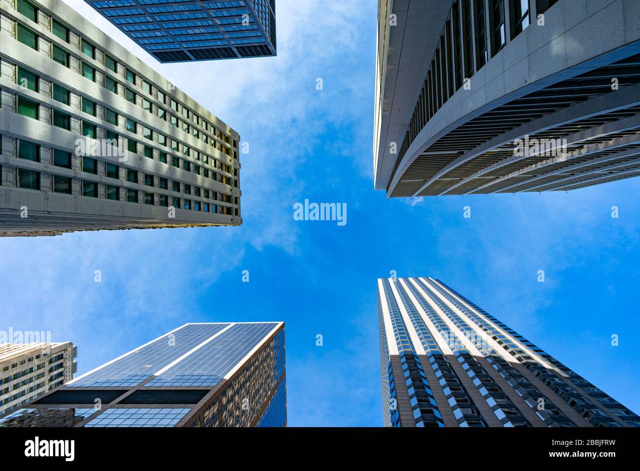 Multiple skyscrapers hi-res stock photography and images - Alamy