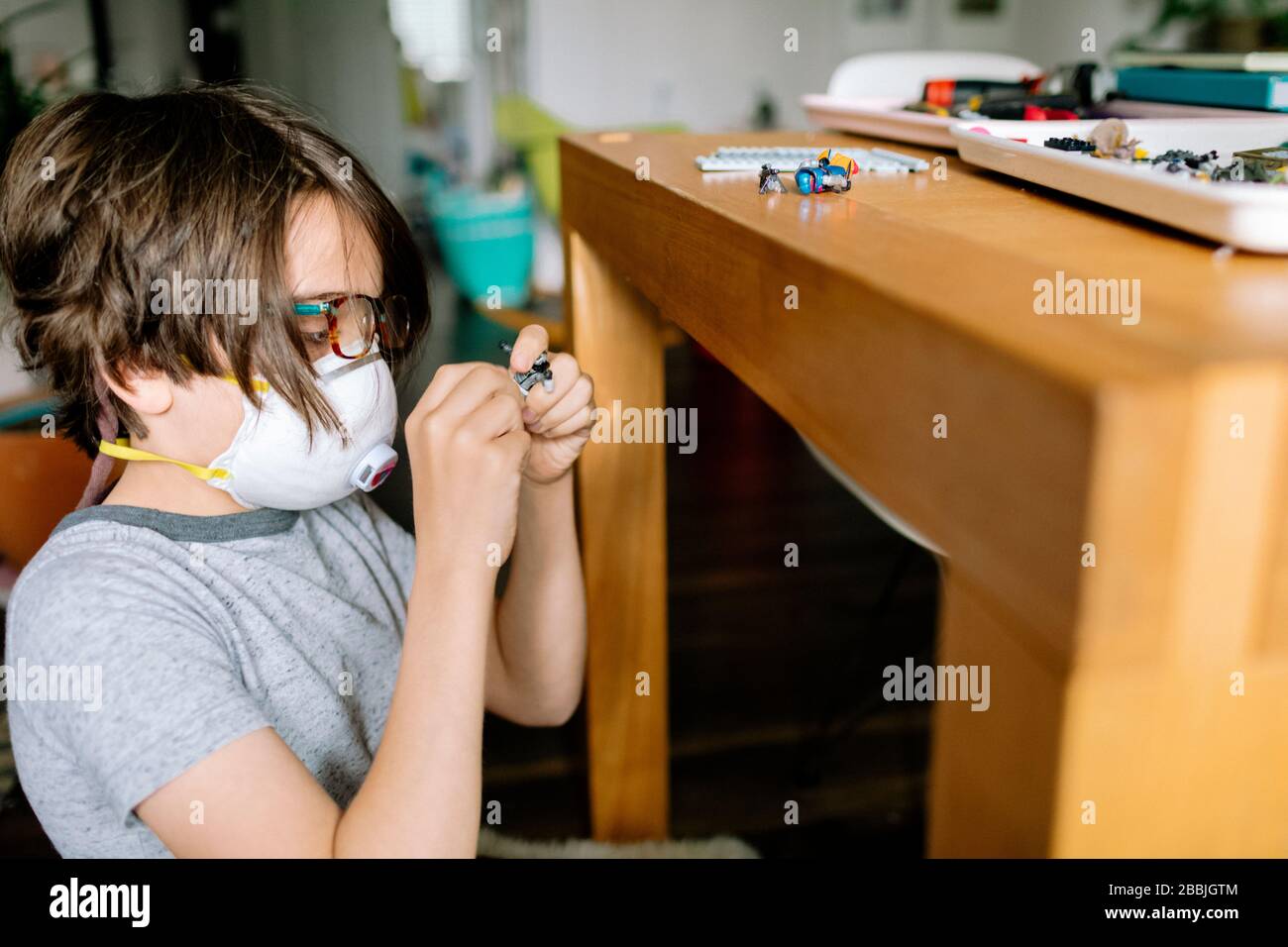 Wearing face mask covid 19 inside interior hi-res stock photography and ...