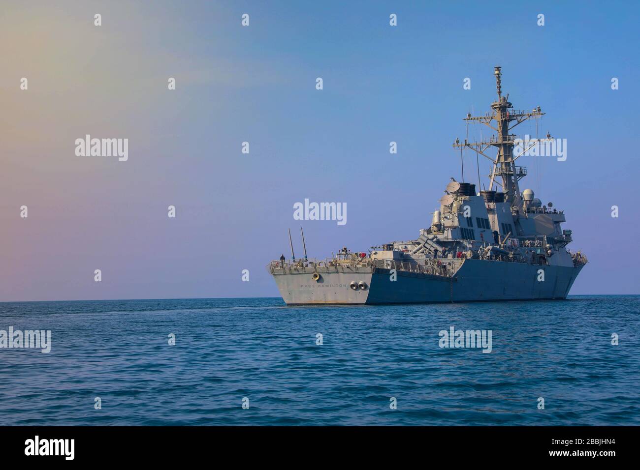 200325-A-0024 ARABIAN GULF (March 25, 2020) The guided-missile ...