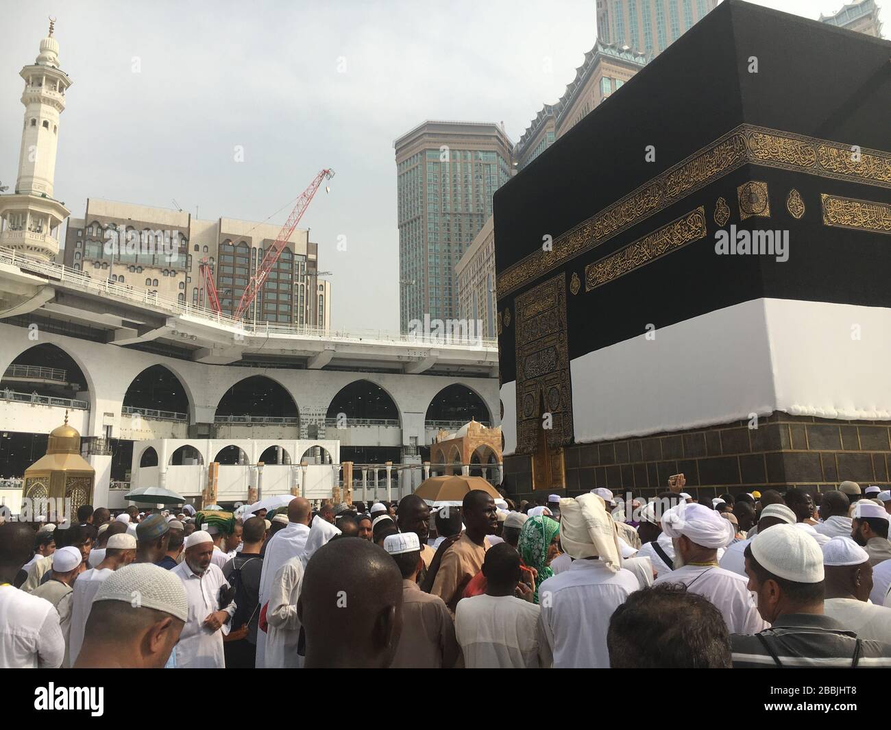 MECCA, SAUDI ARABIA, August 2019 - Muslim pilgrims from all over the ...