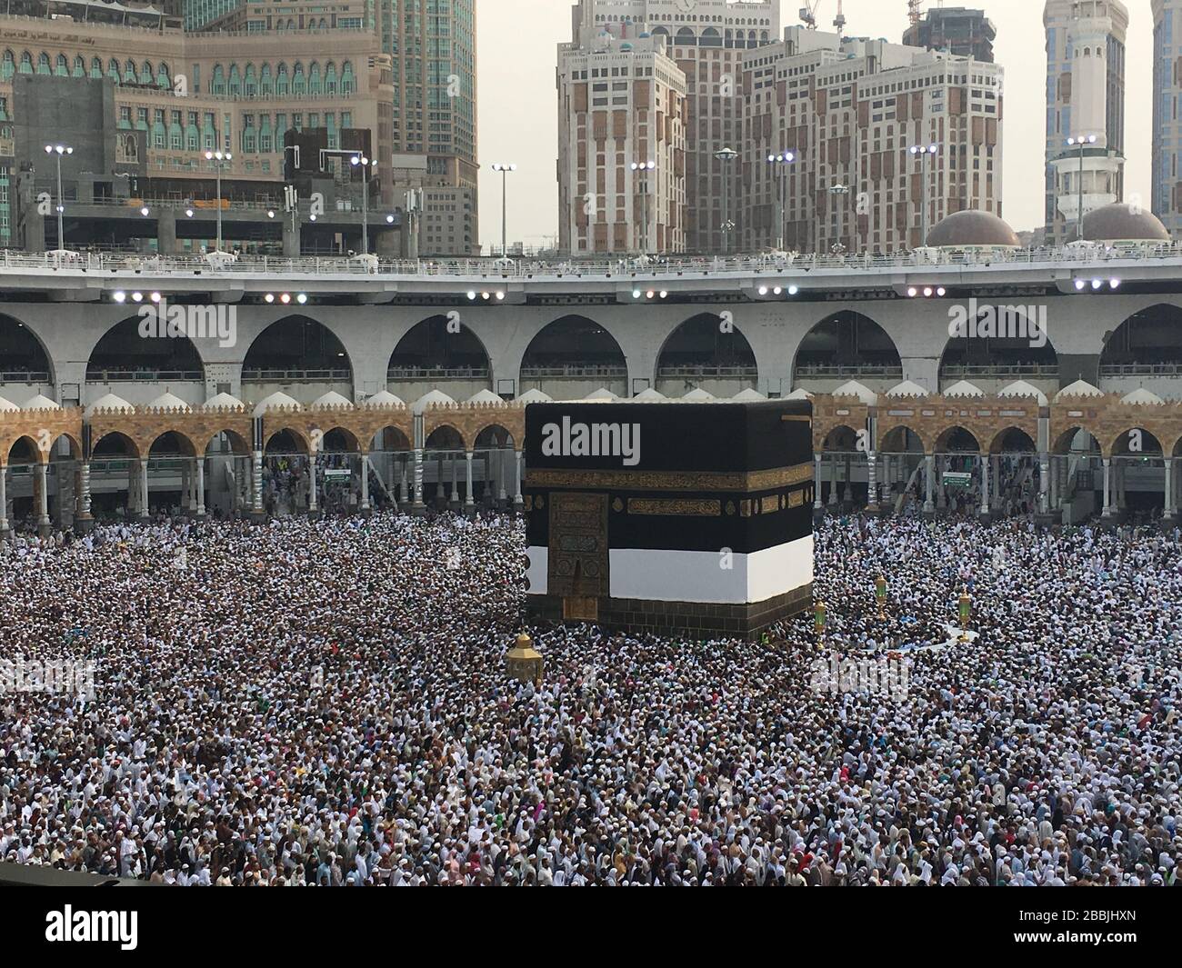 MECCA, SAUDI ARABIA, August 2019 - Muslim pilgrims from all over the ...
