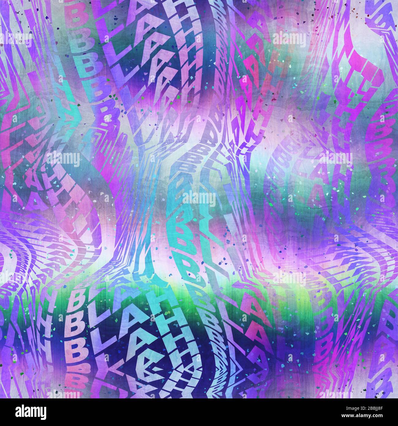 Surreal ombre blend digital pattern overlay swatch Stock Photo - Alamy