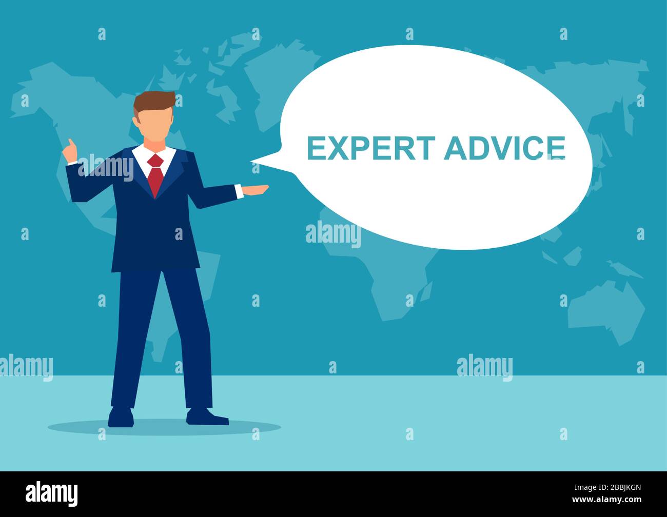 Giving advise Stock Vector Images - Alamy