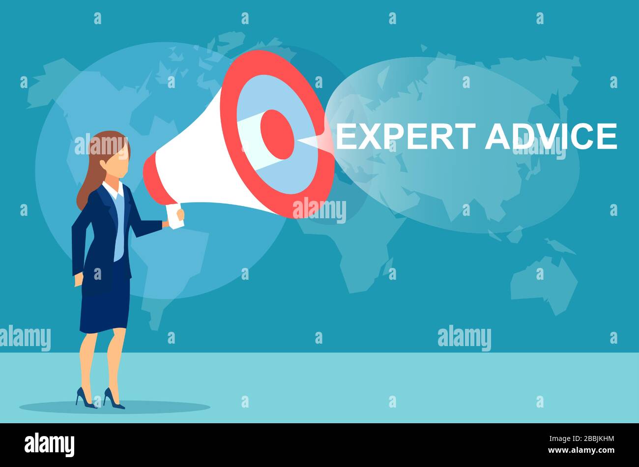 Giving advise Stock Vector Images - Alamy