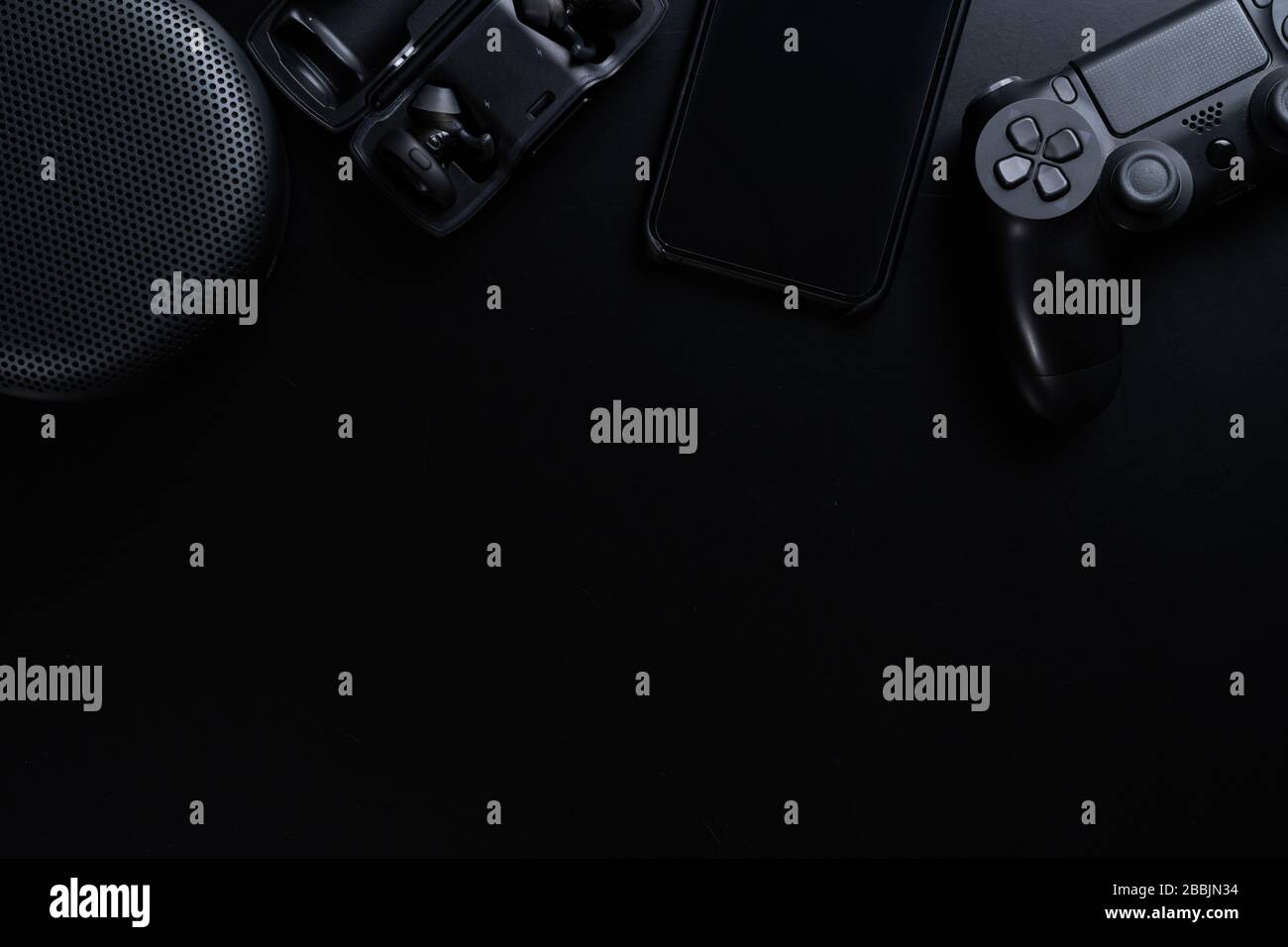 Black gadget hi-res stock photography and images - Alamy