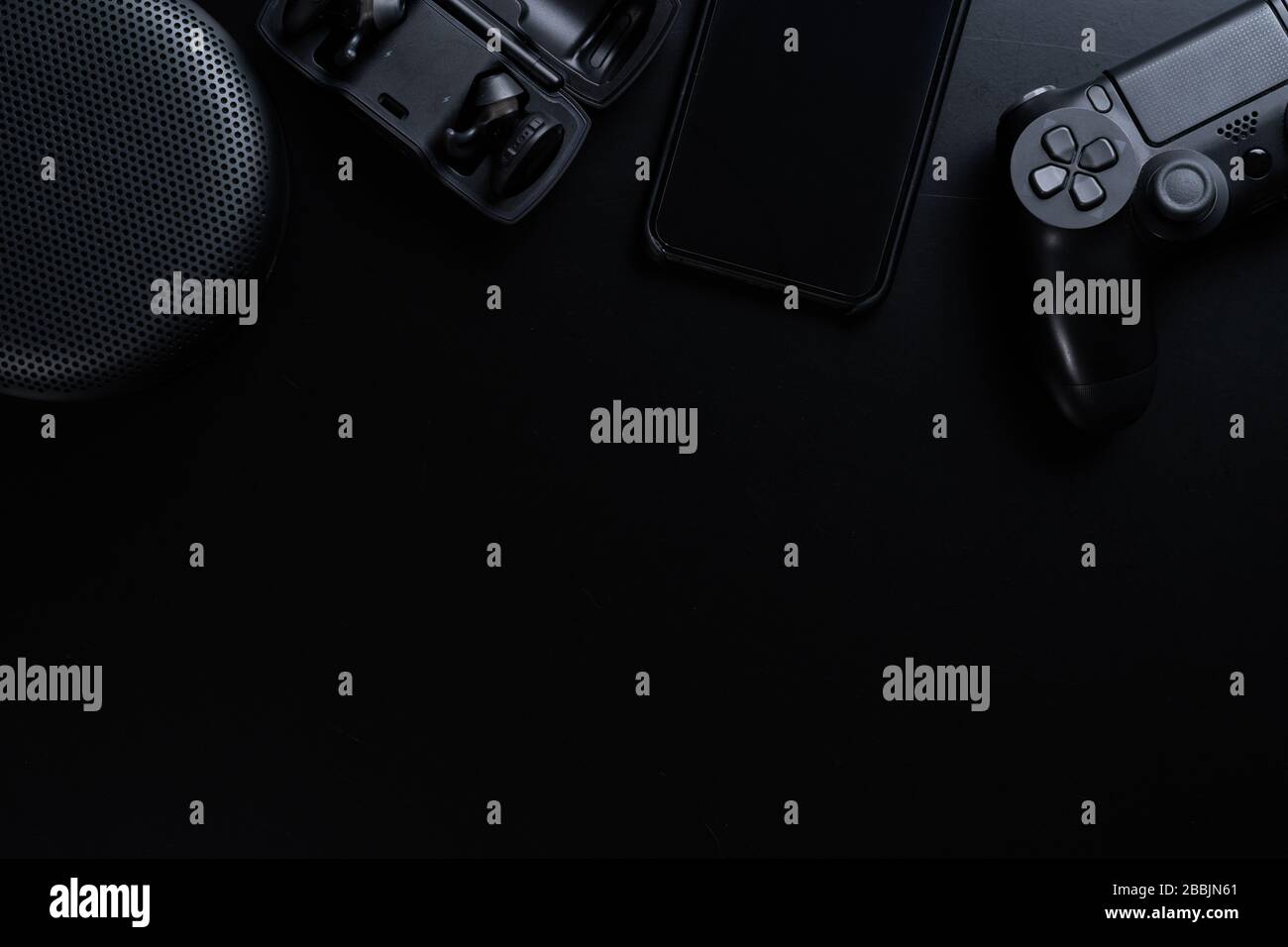 Black gadget hi-res stock photography and images - Alamy