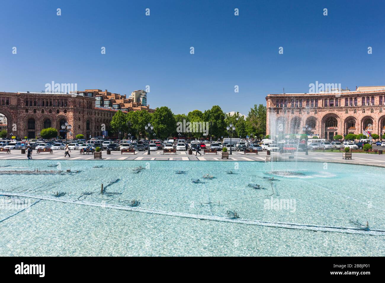 Fountain republic square hi-res stock photography and images - Alamy