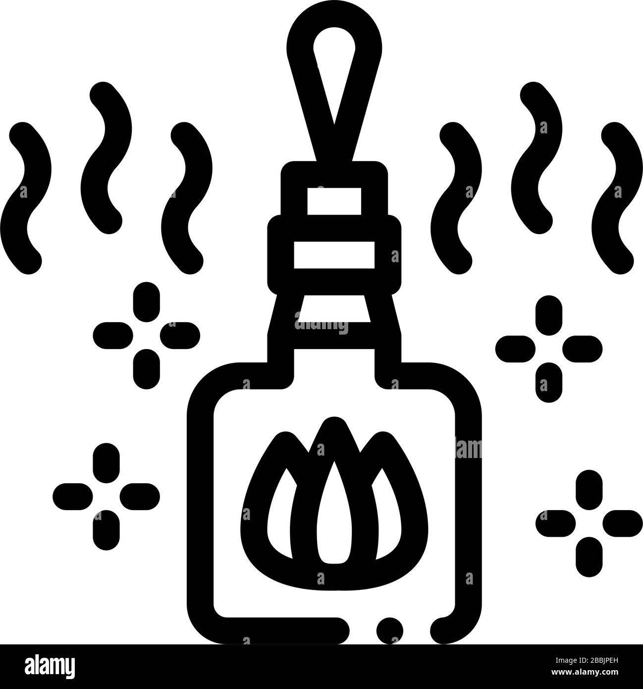 burning gas fuel icon vector outline illustration Stock Vector Image ...