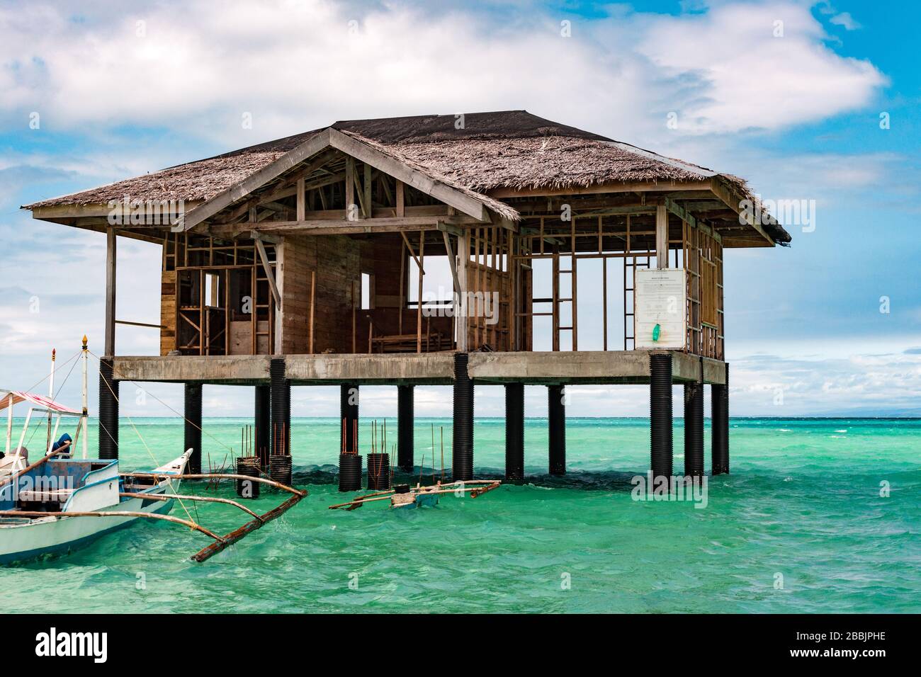 Manjuyod White Sandbar, Philippines, Negros Island Stock Photo - Alamy
