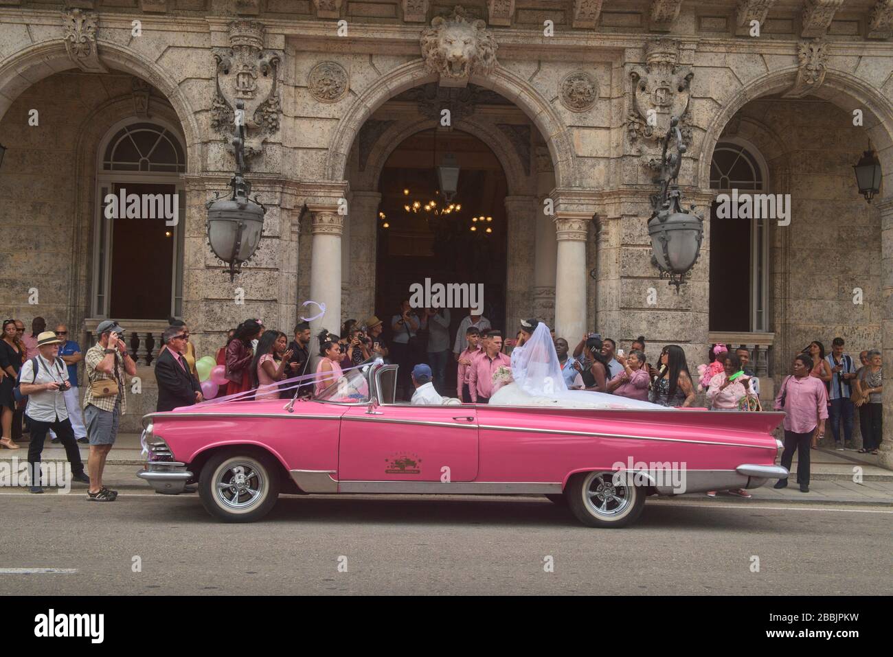 Cuban style wedding, Havana, Cuba Stock Photo - Alamy