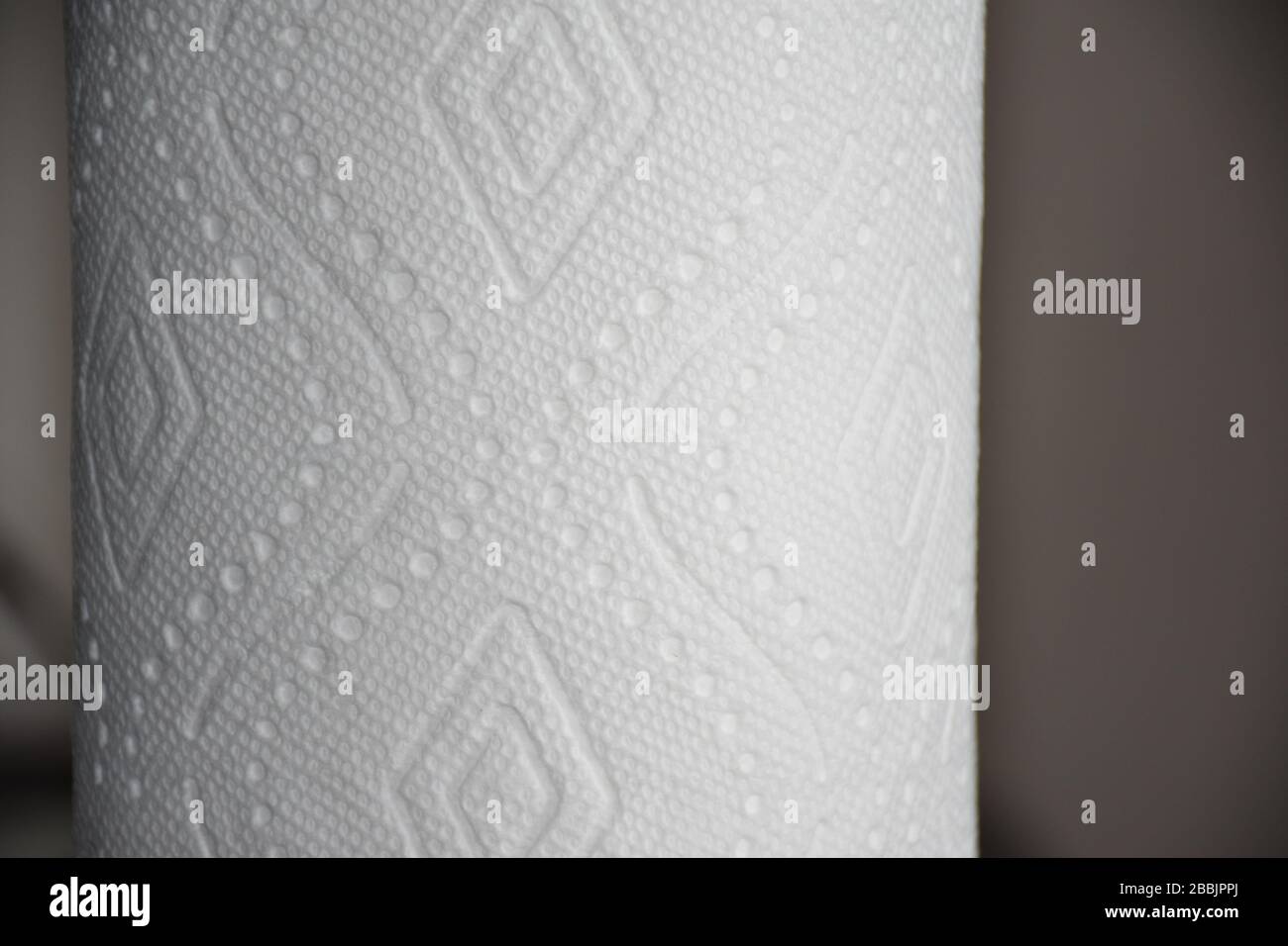 Kitchen paper towel roll texture isolated Stock Photo - Alamy