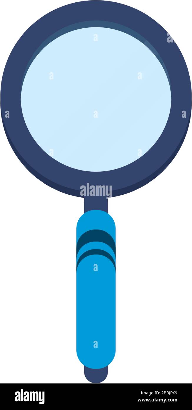 magnifying glass search isolated icon Stock Vector Image & Art - Alamy
