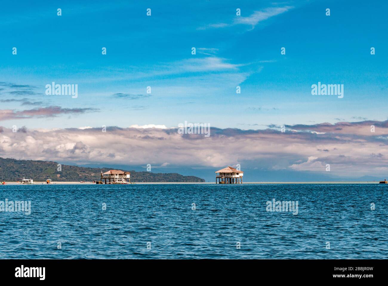 Manjuyod White Sandbar, Philippines, Negros Island Stock Photo - Alamy