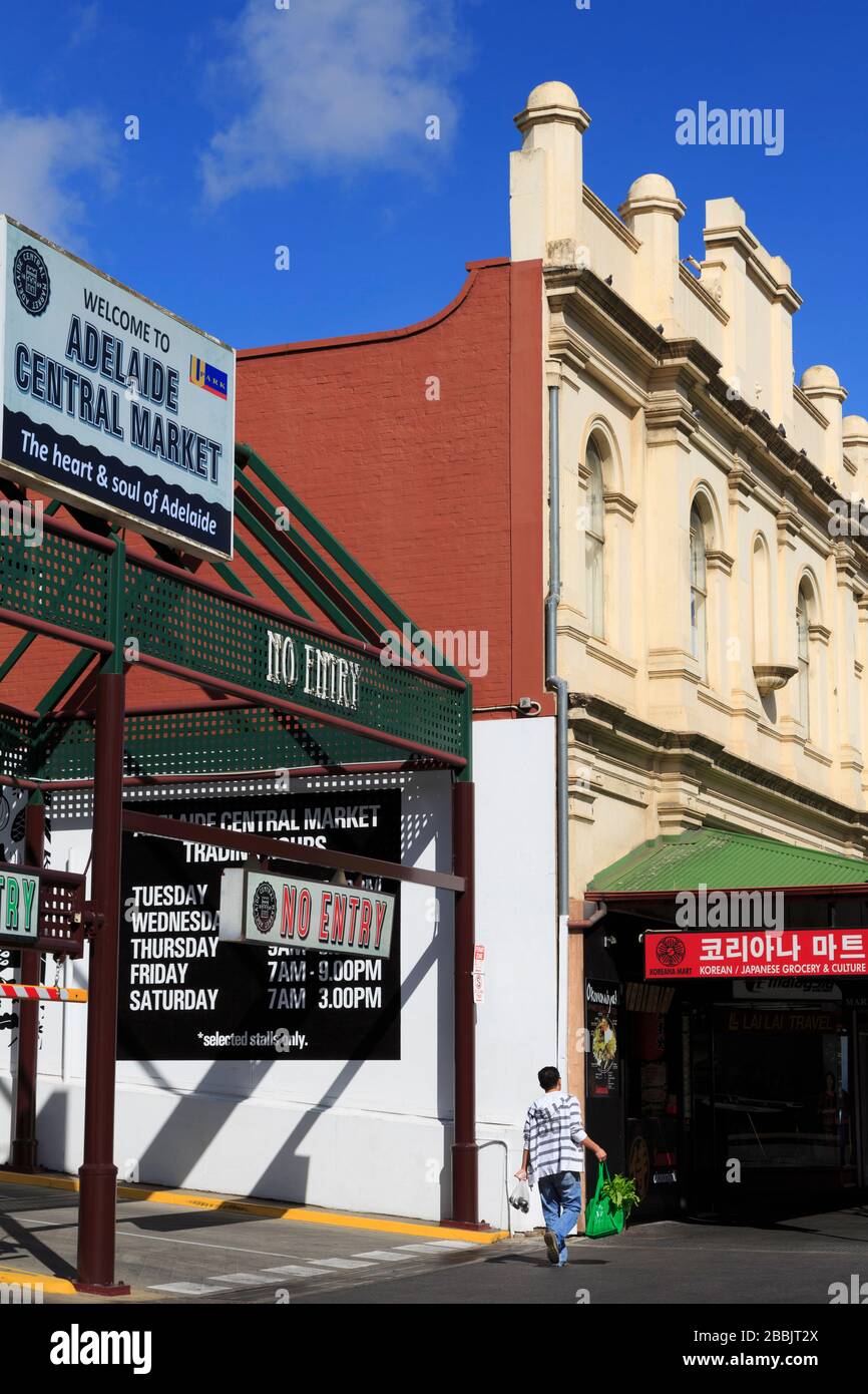 Central Market, Adelaide, South Australia, Australia Stock Photo - Alamy