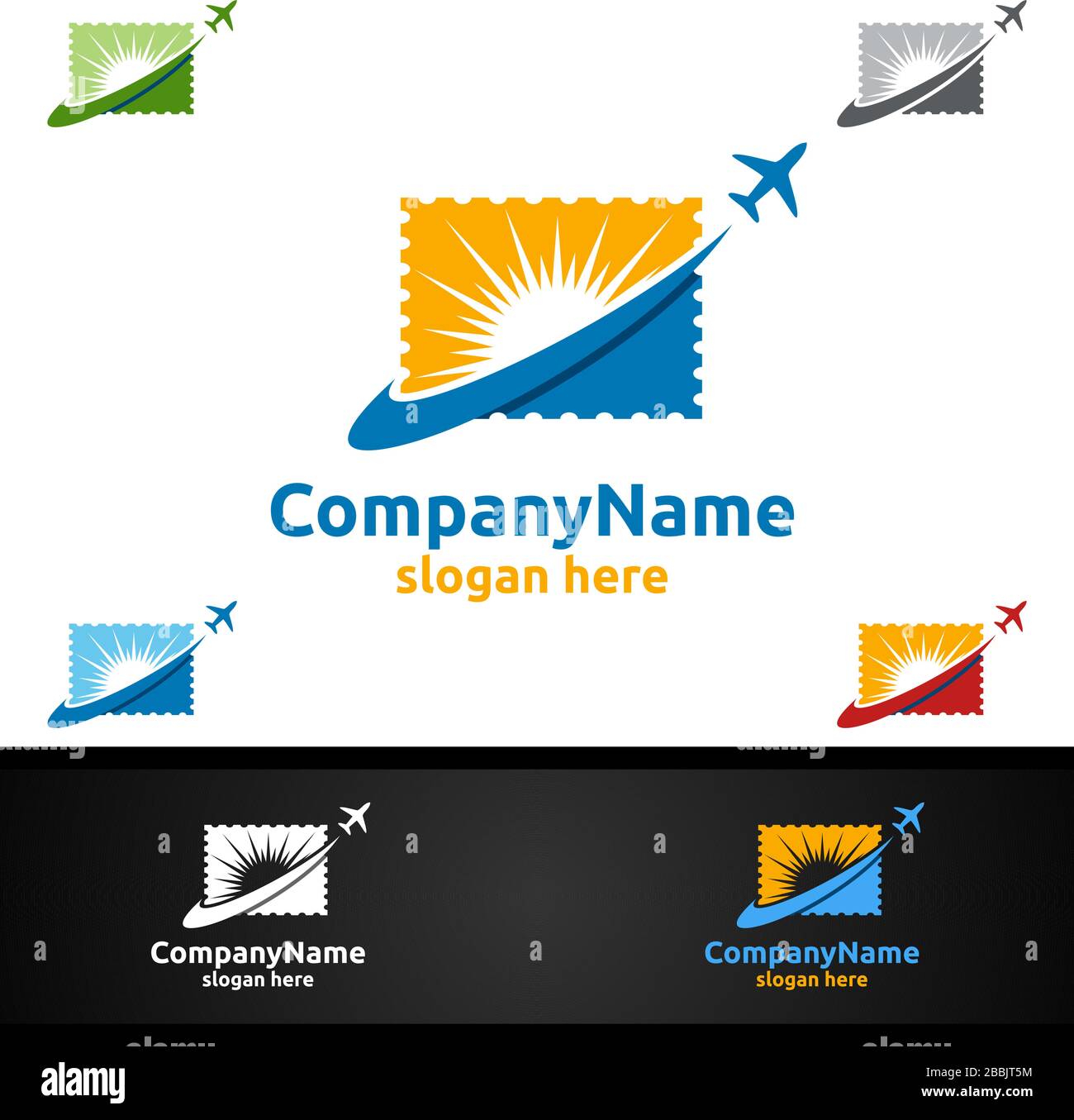 Travel and Tourism Logo for Hotel and vacation vector illustration ...